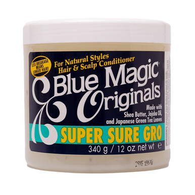 Blue Magic Originals Super Sure Gro For 100% Natural Styles Hair And ...