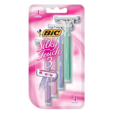 Bic Comfort 3 Triple Blade Shavers For Women With Sensitive Skin ...