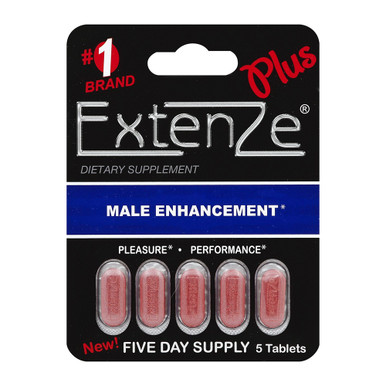 Extenze Male Enhancement Fast Acting Maximum Strength, 1 Strip
