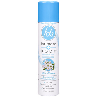 FDS Feminine Hygiene Spray, White Blossoms, 2 oz - myotcstore.com