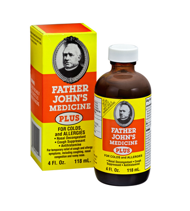 Father Johns Medicine Plus Liquid for Temporary Relief of Cough Cold ...