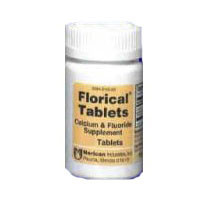 Florical Calcium And Fluoride Supplements For Bone Health - 500 Tablets