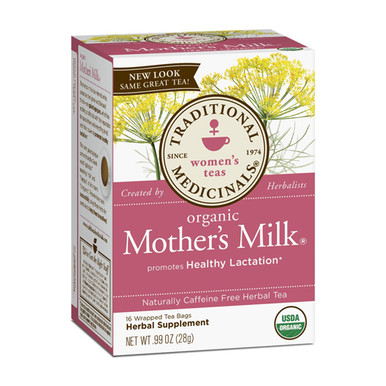 Traditional Medicinals Organic Mother Milk, Organic Tea Bags, 16 Ea, 0. ...