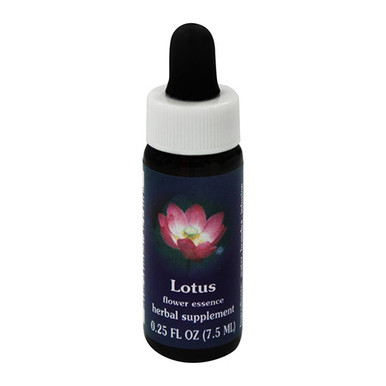 Flower Essence Lotus Herbal Supplement Dropper - 0.25 Oz - myotcstore.com