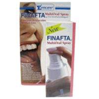Finafta MultiOral Spray Temporary Relief of Oral Pain Sore Mouth and ...