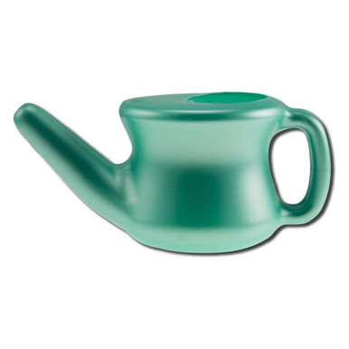 Ancient Secrets Neti Nasal Cleansing Pot Plastic Travel Model 1Ea
