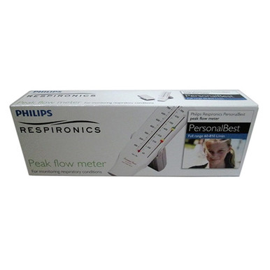 Respironics Personal Best Peak Flow Meter, Full Range (60-810 L/min ...