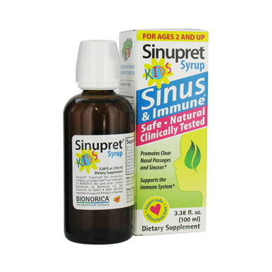 Sinupret Kids Sinus And Immune Support Syrup - 3.38 Oz - myotcstore.com