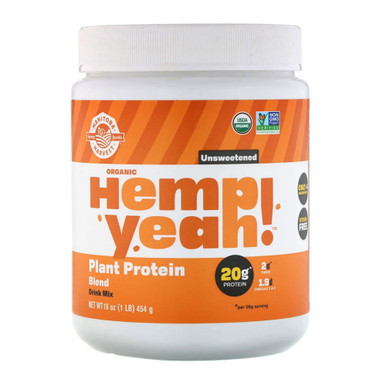 Manitoba Harvest Hemp Yeah Organic Protein Powder, Unsweetened Flavor ...