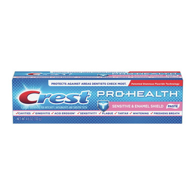 Crest Pro Health Sensitive and Enamel Shield Toothpaste for Sensitivity ...