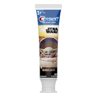 Crest Kids Fluoride Anticavity Toothpaste Star Wars The Mandalorian ...