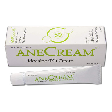 Focus Health Anecream Lidocaine 4% Cream Topical Anesthetic, 15 Gm