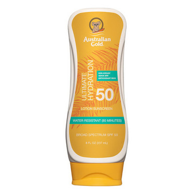 Australian Gold SPF 50 Lotion Sunscreen Ultimate Hydration for Maximum ...