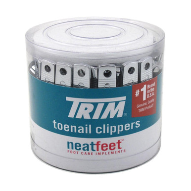 Trim Toenail Clipper Drum 36 Pieces Jar, 1 Ea