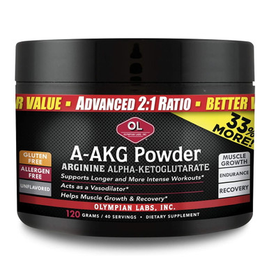 Olympian Labs A-AKG Powder, 4.2 Oz