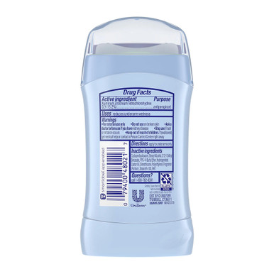 Suave Tropical Paradise Invisible Solid Antiperspirant Deodorant, 48 ...