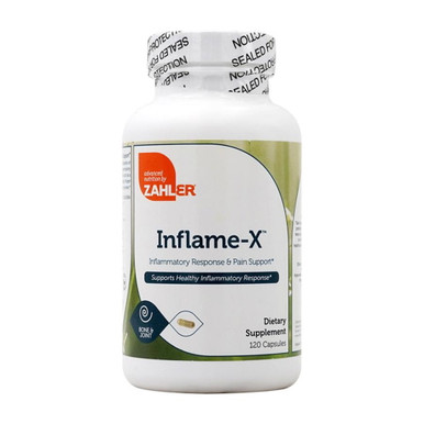Zahler Inflame X Advanced Inflammatory Response And Pain Support ...