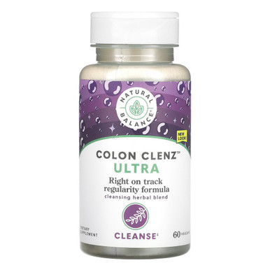 Natural Balance Ultra Colon Clenz Vegetarian Capsules, 60 Ea ...