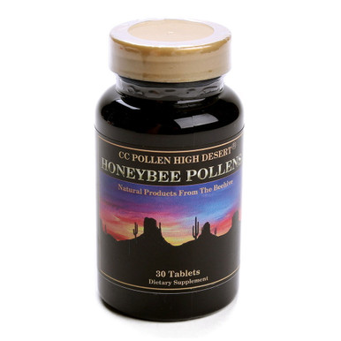 CC Pollen Honeybee Pollen Tablets for Health Support, 30 Ea