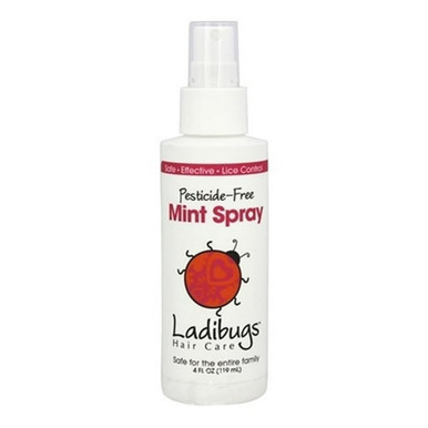 Ladi Bugs Lice prevntn Leavin Spray, Mint, 4 Oz