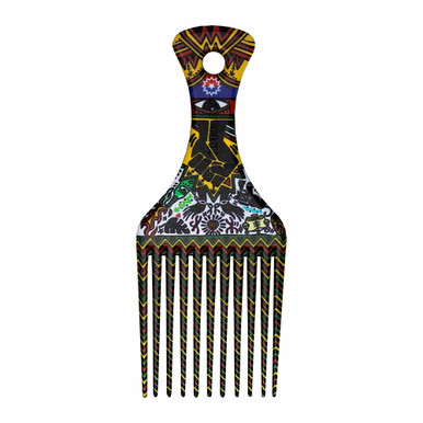 Afropick Power Hair Pick for Curly Natuaral Thick Hair, 1 Ea