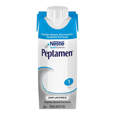 Nestle Peptamen Liquid, Unflavored, 8.45 Oz, 24 Ea