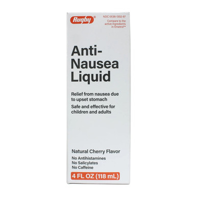 Rugby Anti Nausea Liquid, Natural Cherry Flavor, 4 Oz