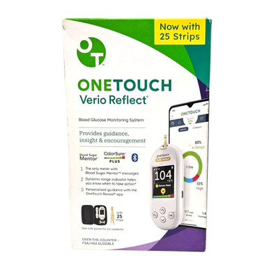 One Touch Verio Reflect Meter Blood Glucose Monitoring, 1 Ea