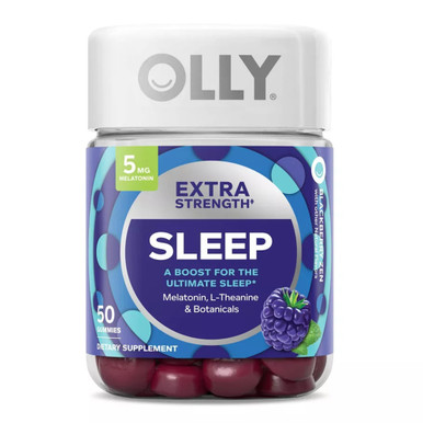 Olly Sleep Extra Strength Gummies, Blackberry Zen, 50 Ea