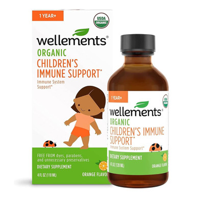 Wellements Organic Baby Immune Support Syrup, 118 Ml