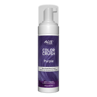 Splat Color Crush Bold Hair Foam Hair Color, Purple, 1 Ea