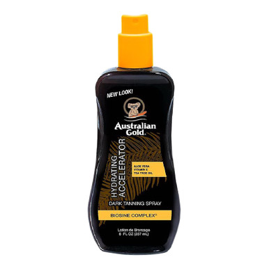 Australian Gold Dark Tanning Accelerator Spray Gel, 8 Oz