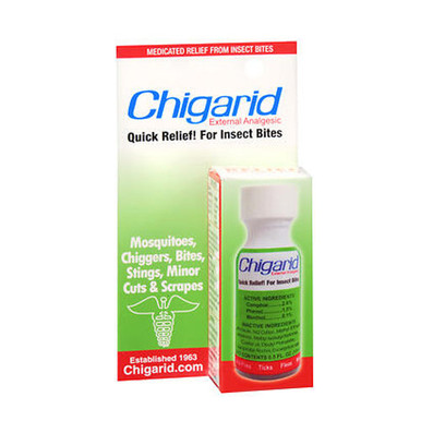 Chigarid External Analgesic Liquid, 0.5 Oz
