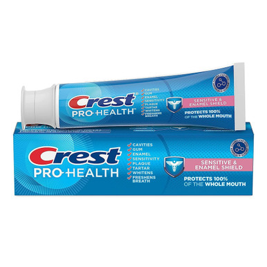 Crest Pro Health Sensitive and Enamel Shield Toothpaste, 4.3 Oz