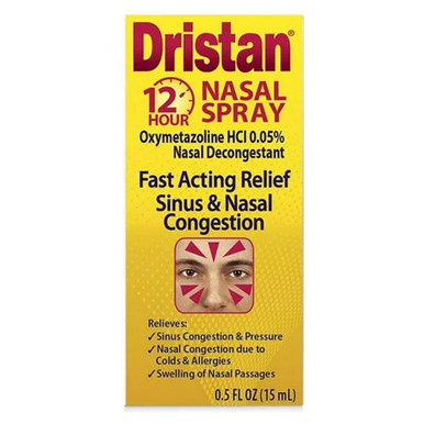 Dristan Nasal Decongestant Spray for Temporary Relief of Stuffy Nose 0 ...