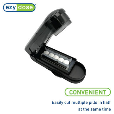 Ezy Dose Multi Pill Cutter and Splitter with Dispenser, Split ...