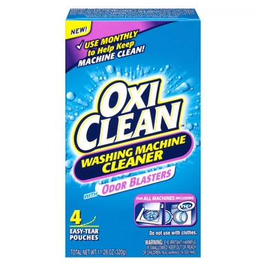 OxiClean Washing Machine Cleaner with Odor Blasters for Fresh Clean ...