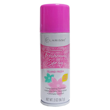 Clarisse Feminine Freshening Deodorant Body Spray, 2 Oz, 12 Pack