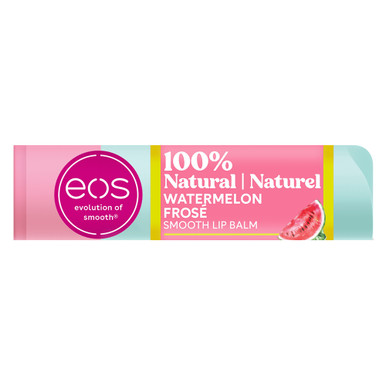 Eos 100 Percent Natural Smooth Lip Balm, Watermelon Frose and Lychee ...