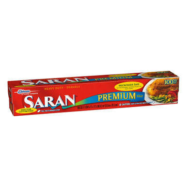 Saran Premium Wrap 100 Sq Ft, 1 Ea