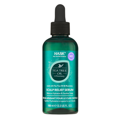 Hask Scalp Relief Serum with Tea Tree Oil and Rosemary 3.3Oz (100ml)