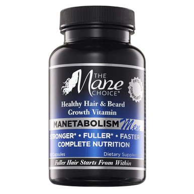 The Mane Choice Manetabolism healthy hair and beard growth vitamins, 60 Ea