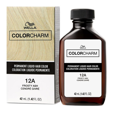 Wella Color Charm Permanent Liquid Hair Color 12A Frosty Ash 1.42Oz (42ml)