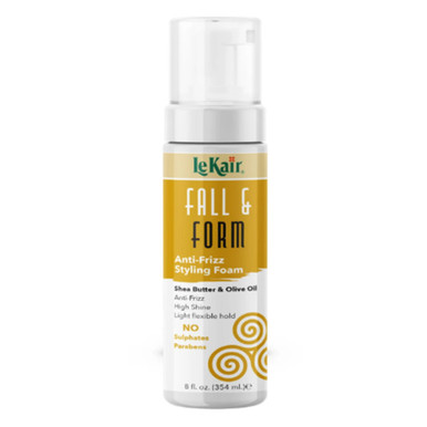 Stephan Lekair Fall N Form Anti Frizz Hair Styling Foam Mousse for ...