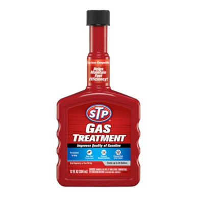 STP Gas Treatment Improves Quality of Gasoline Engine 12Oz (354ml ...