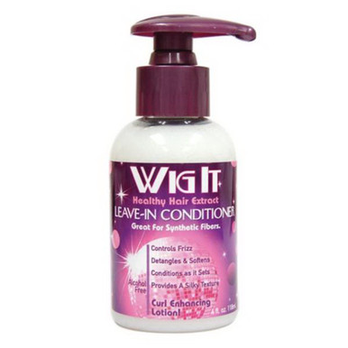 Wig It Leave In Conditioner Alcohol Free Detangles and Softens Hair 4Oz ...