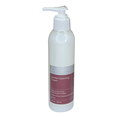 Zenmed Gentle Cleansing Cream for Skin with Natural Seed Oil 6Oz (180ml ...