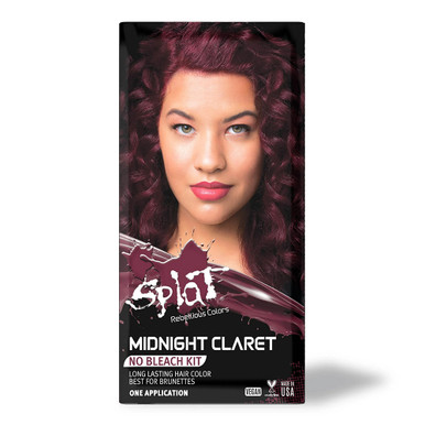 Splat Rebellious Colors Midnight Claret Long Lasting Hair Color 1Kit