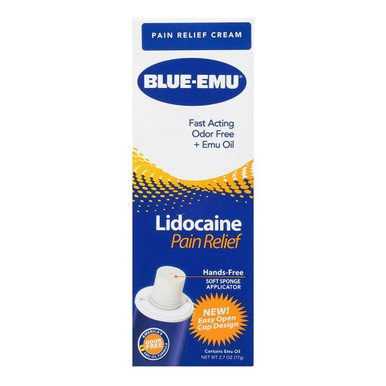 Blue-Emu Maximum Strength Pain Relief Cream With Lidocaine, 2.7 Oz