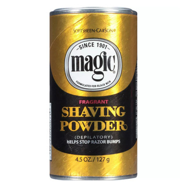 Magic Fragrant Shaving Powder, Gold, 4.5 Oz